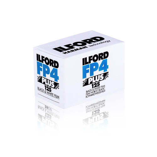 Ilford FP4 Plus 35mm 24 exposure 125 ISO B&W film – Trip Man